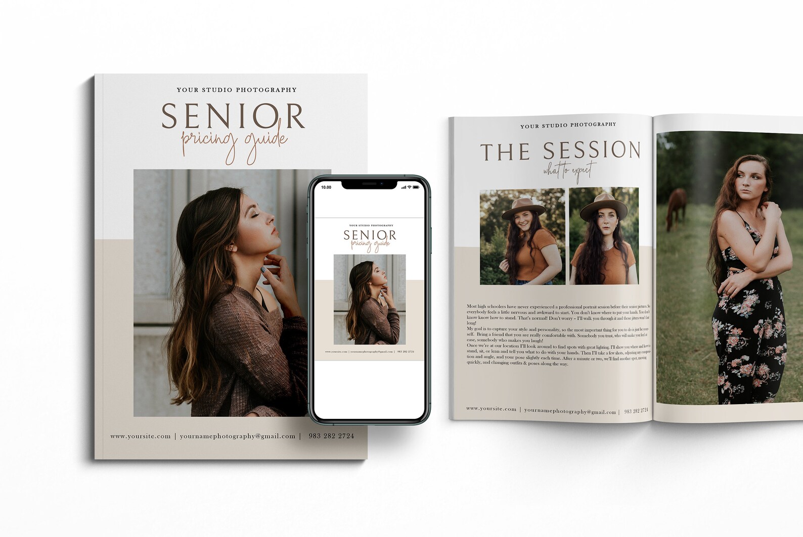 Senior Magazine Template Senior Welcome Guide Senior | Etsy