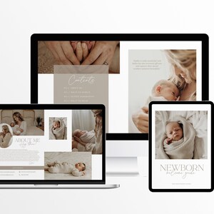 Newborn Session Prep Guide, Newborn Pre-written Welcome Guide, Editable Photographer Guide ...