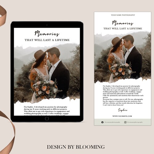 Session Reminder Email Newsletter Template for Photographers - Etsy