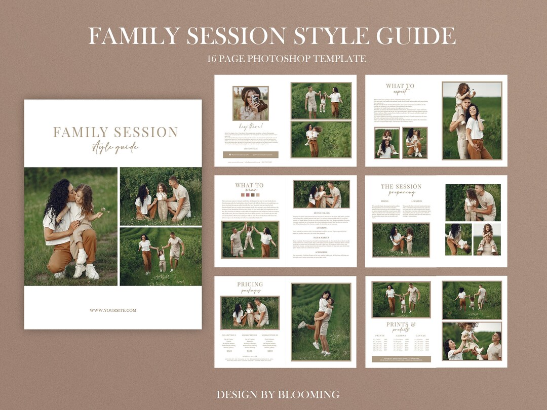 Photographer Welcome Guide, Style Guide, Client Style Guide ...