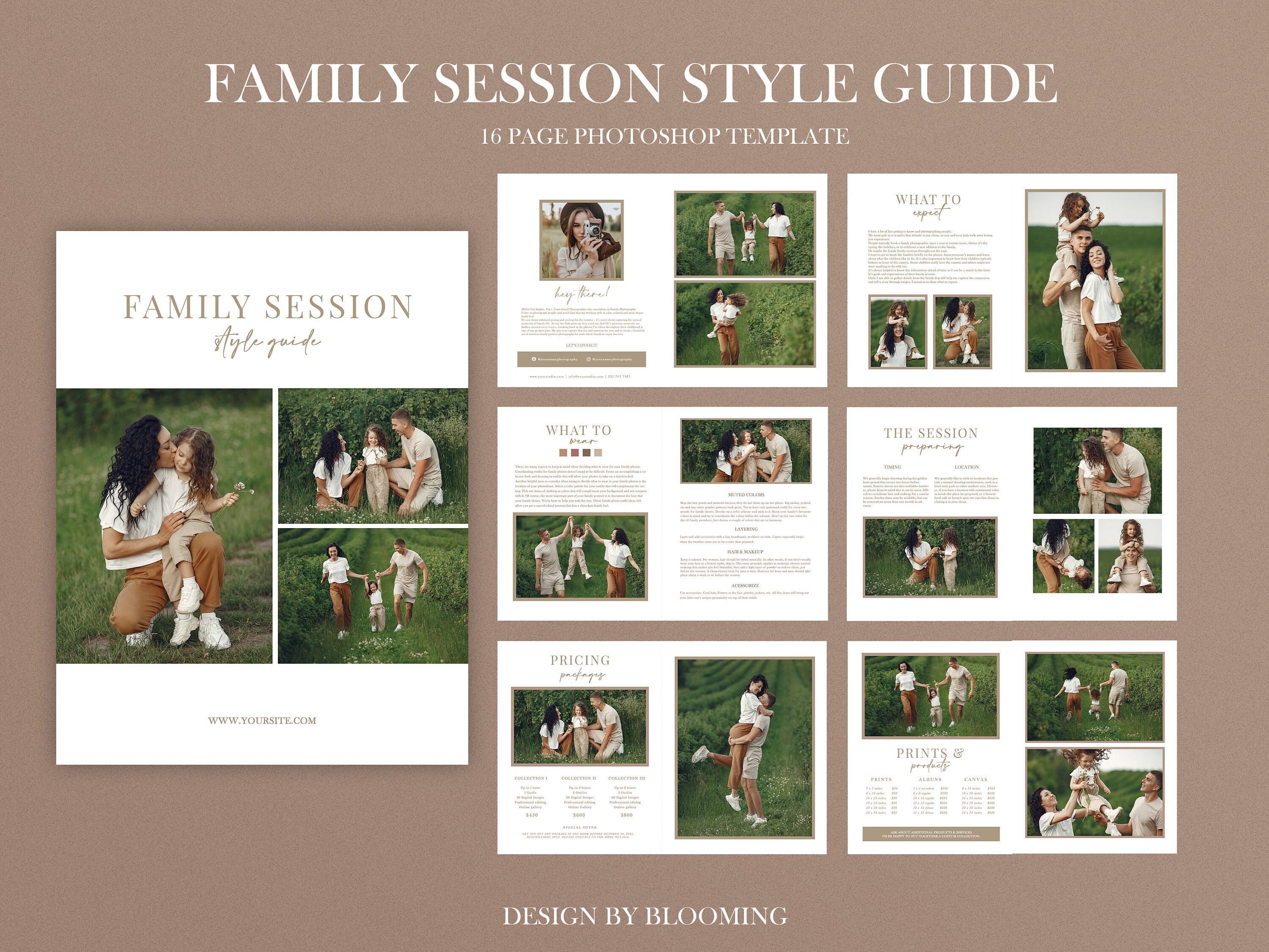 Photographer Welcome Guide Style Guide Client Style Guide - Etsy
