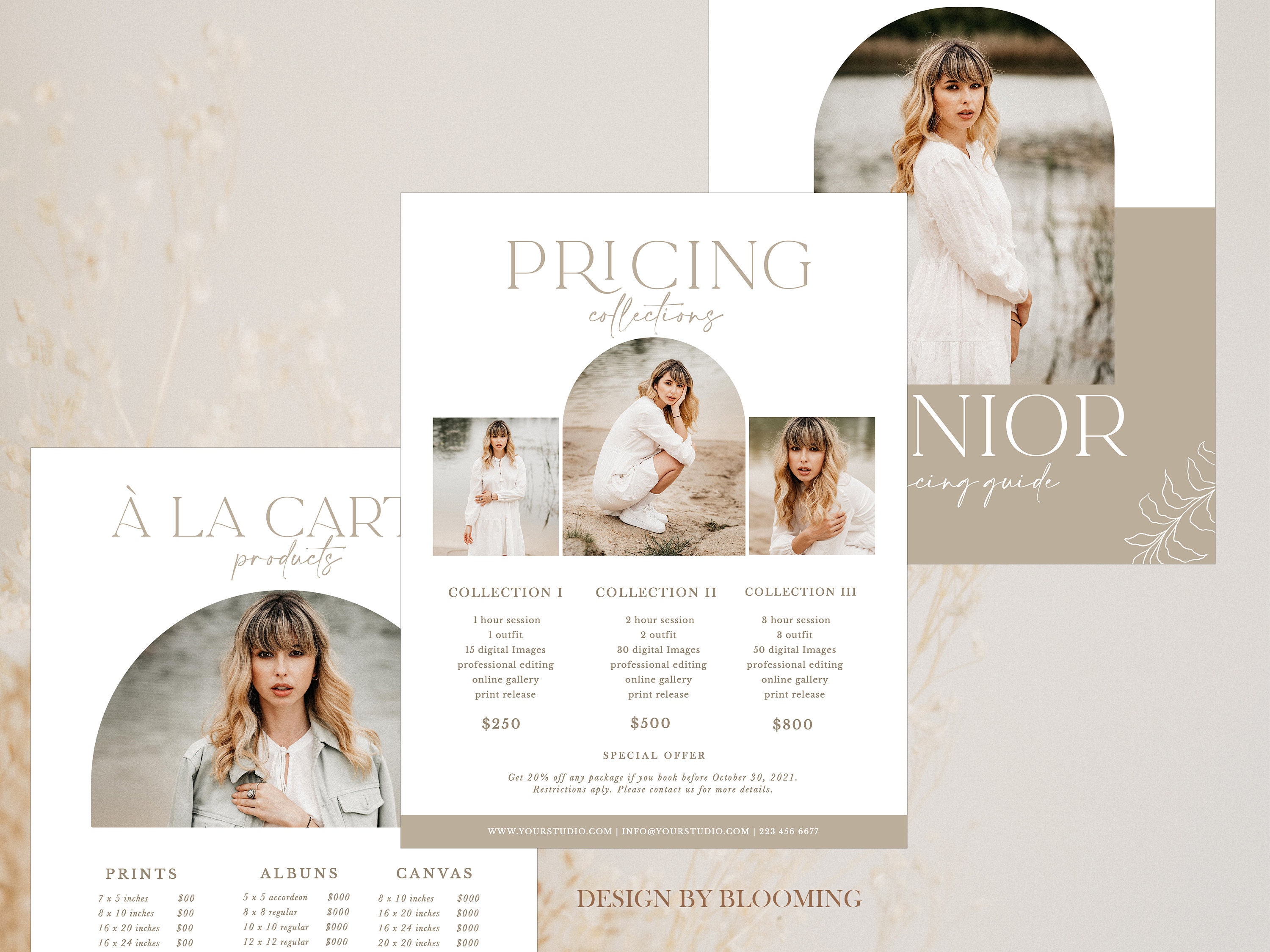Senior Photography Pricing Guide Template Photography Pricing | Etsy