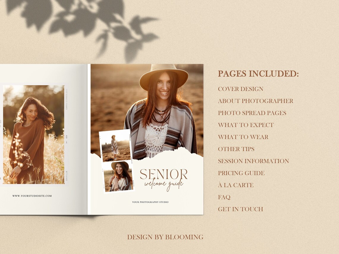Senior Welcome Guide Senior Style Guide Senior Photography - Etsy