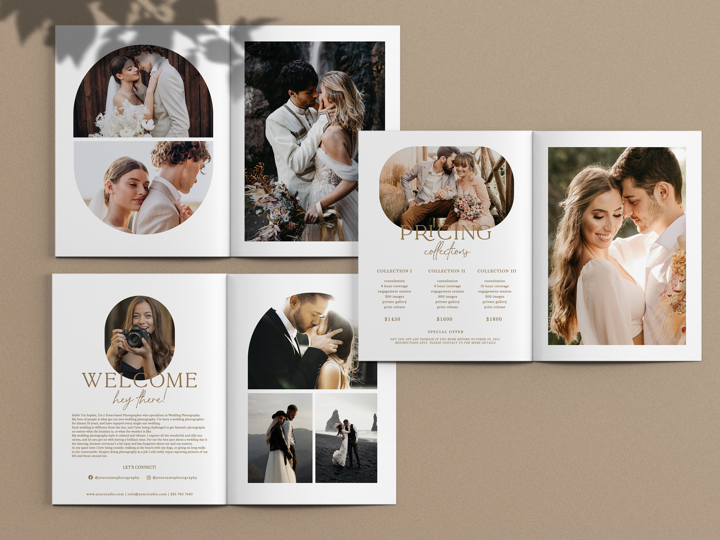 Wedding Welcome Guide Photography Pricing Guide Wedding - Etsy