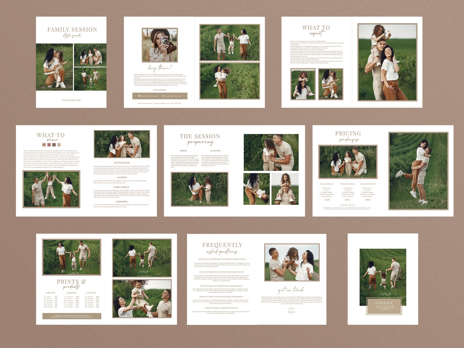 Photographer Welcome Guide Style Guide Client Style Guide - Etsy