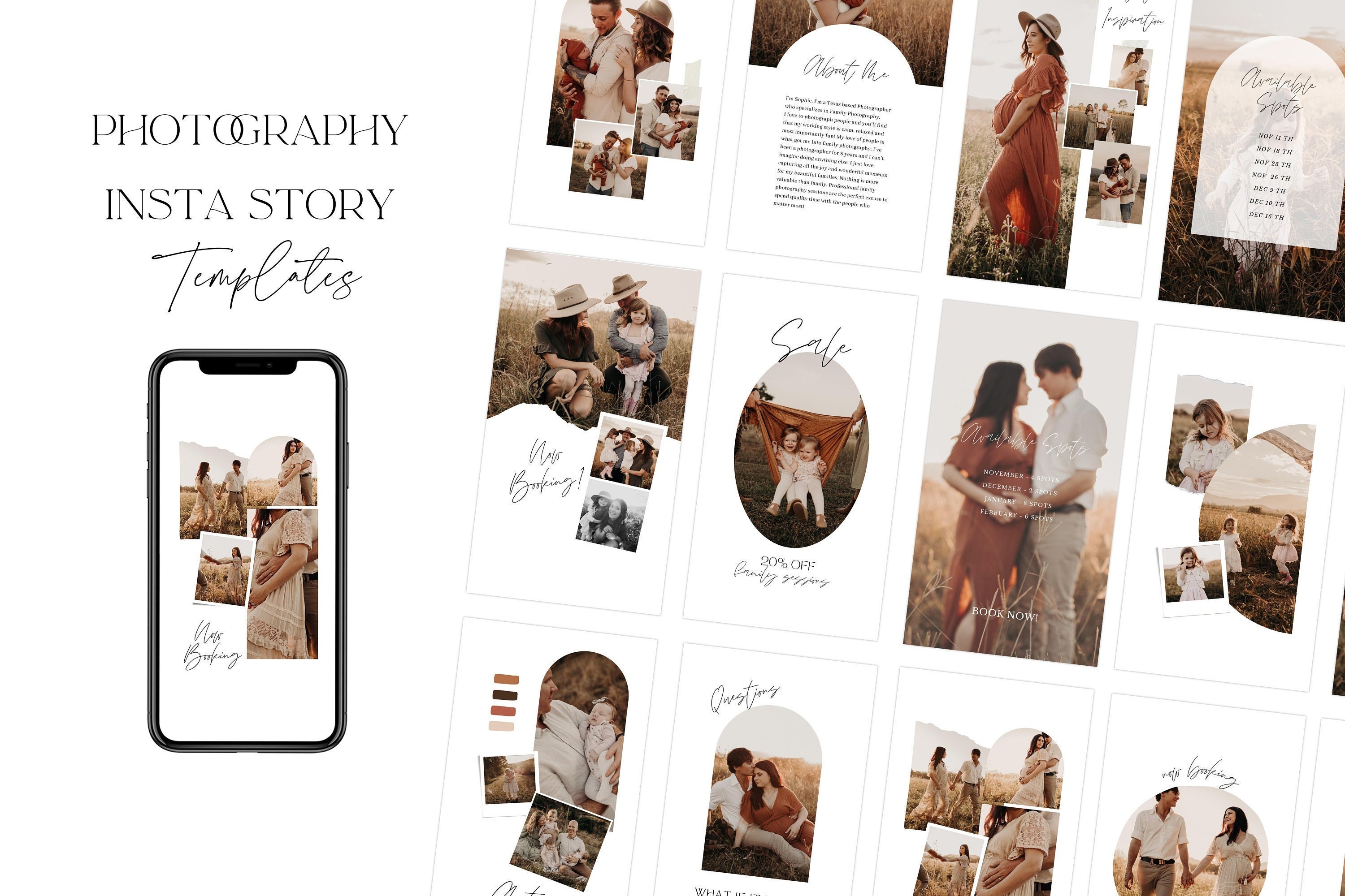 Photography Instagram Template Photographer Instagram Story - Etsy ...