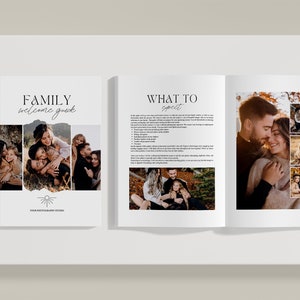 Family Photography Style Guide, PHOTOSHOP & CANVA, Style Guide for ...