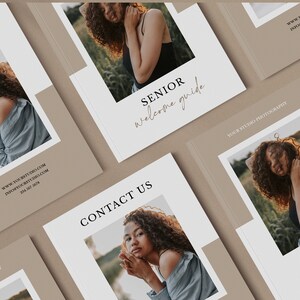 Senior Welcome Guide Template, Senior Magazine, Senior Photography ...