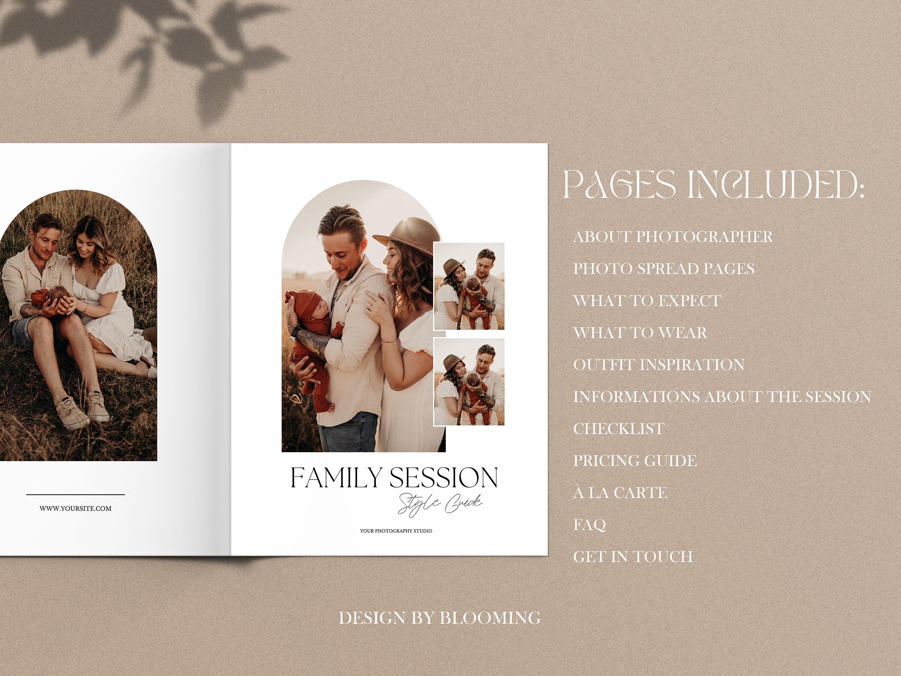 Family Session Style Guide Template Editable CANVA - Etsy