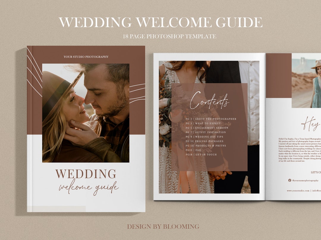 Wedding Welcome Guide, Photography Pricing Guide Wedding Magazine ...
