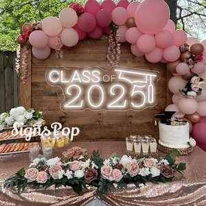 Class of 2025 Neon Sign,custom Neon Sign for Graduation Party ...