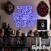 The Horror Den Neon Sign, Gothic Decor, Horror Movie Merch, Custom Dark ...