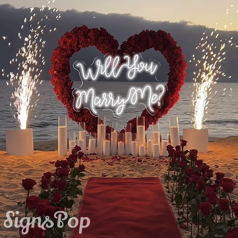 Will You Marry Me Sign - Etsy