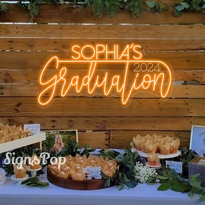 Custom Graduation Neon Sign,congrats Grad Neon Sign,personalized Grad ...