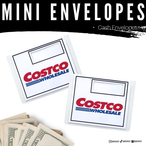 Mini Envelope Wallet - Etsy