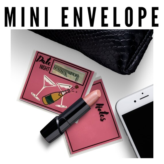 Mini Cash Envelope Date Night Pocket Envelope | Etsy