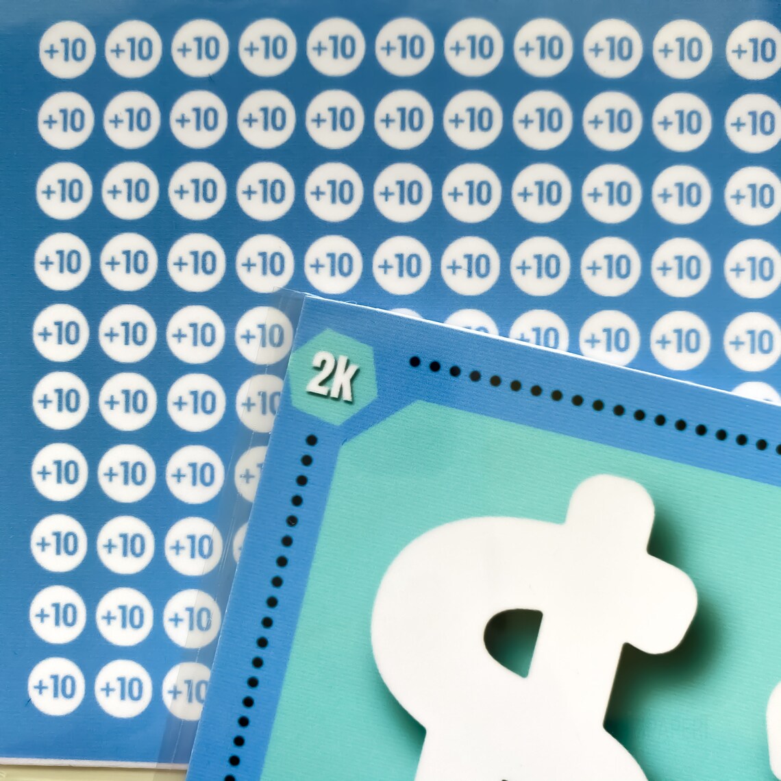 Cash Envelope Money Challenge 2K Savings Reusable 10 Dollars - Etsy