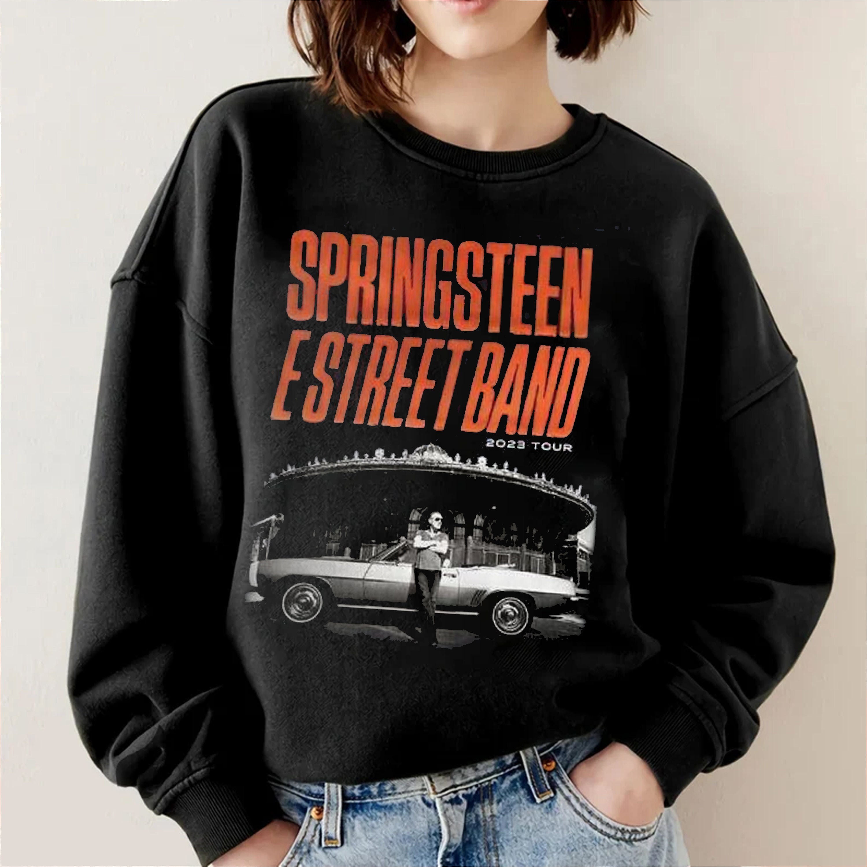 Bruce Springsteen 2023 Tour T-Shirt, Springsteen N E Street Band Tour