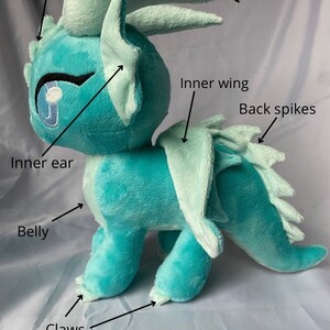 Custom Dragon Plush - Custom Dragon Stuffed Animal - Etsy