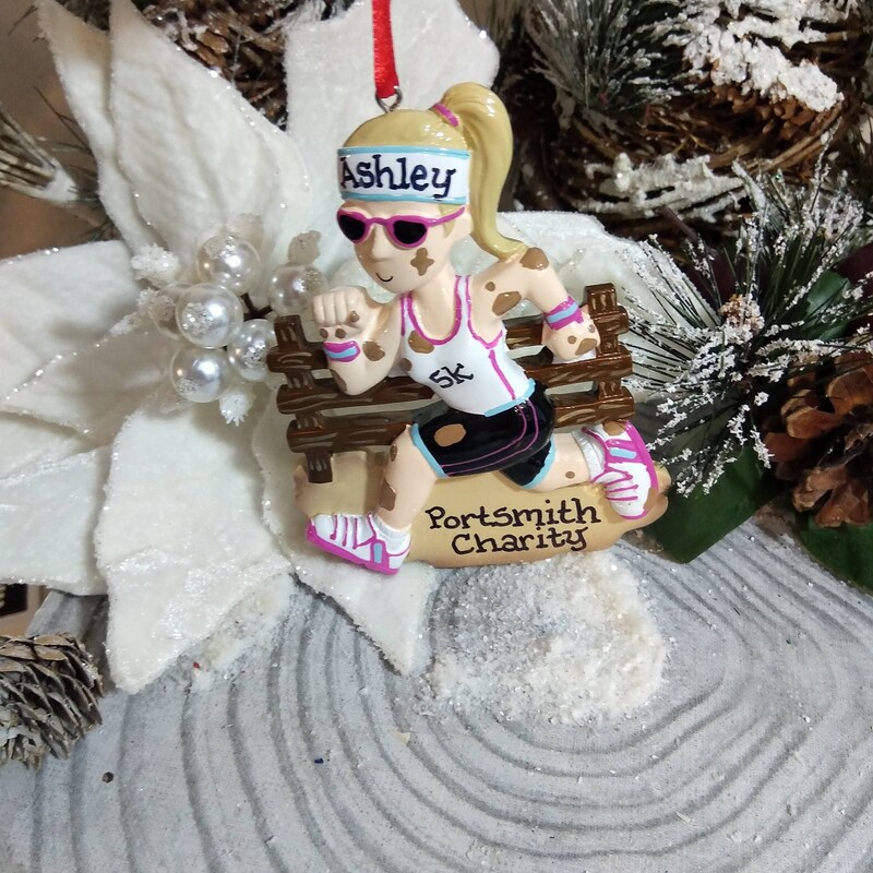 Runner Ornament - Etsy