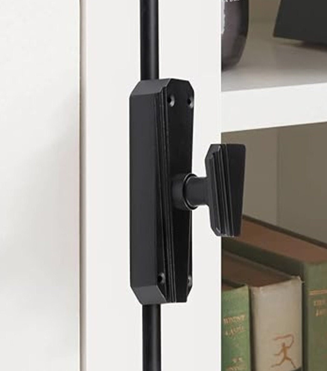 Mini ART DECO Cabinet Cremone Bolt Black Powder Coated Upto 2 Feet - Etsy