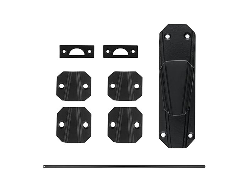 Mini ART DECO Cabinet Cremone Bolt Black Powder Coated Upto 2 Feet - Etsy