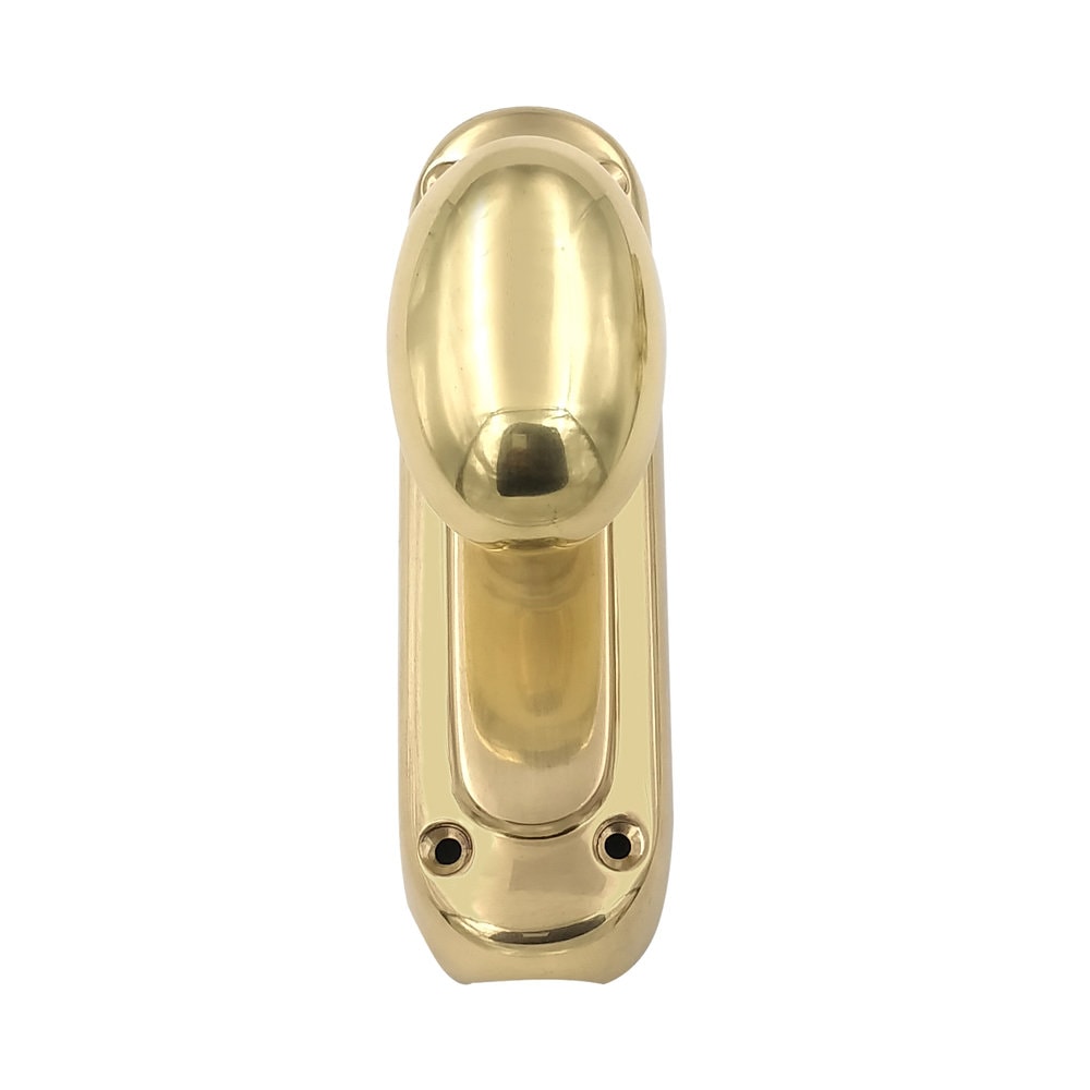 Unlacquered Brass EGG Shaped Oval Knob Classicdoor Brass Cremone Bolt Upto 9 Feet - Etsy