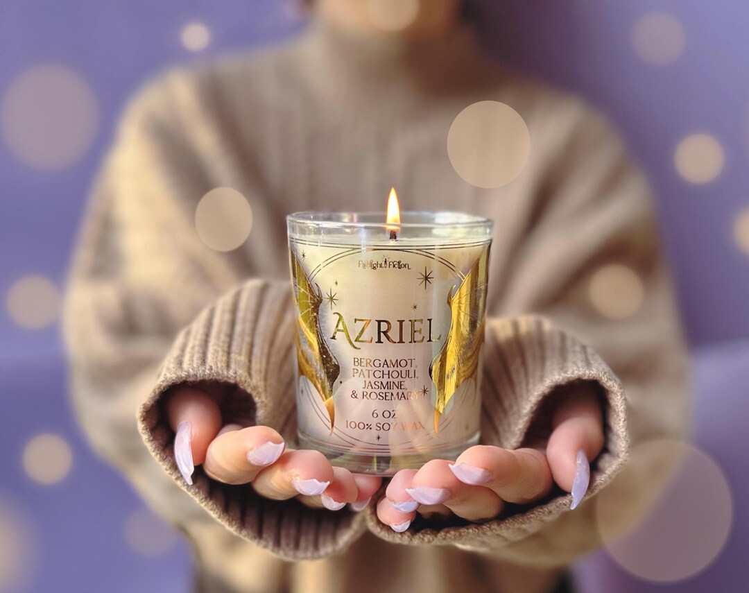 The Shadow Singer Candle - ACOTAR AZRIEL INSPIRED - Etsy