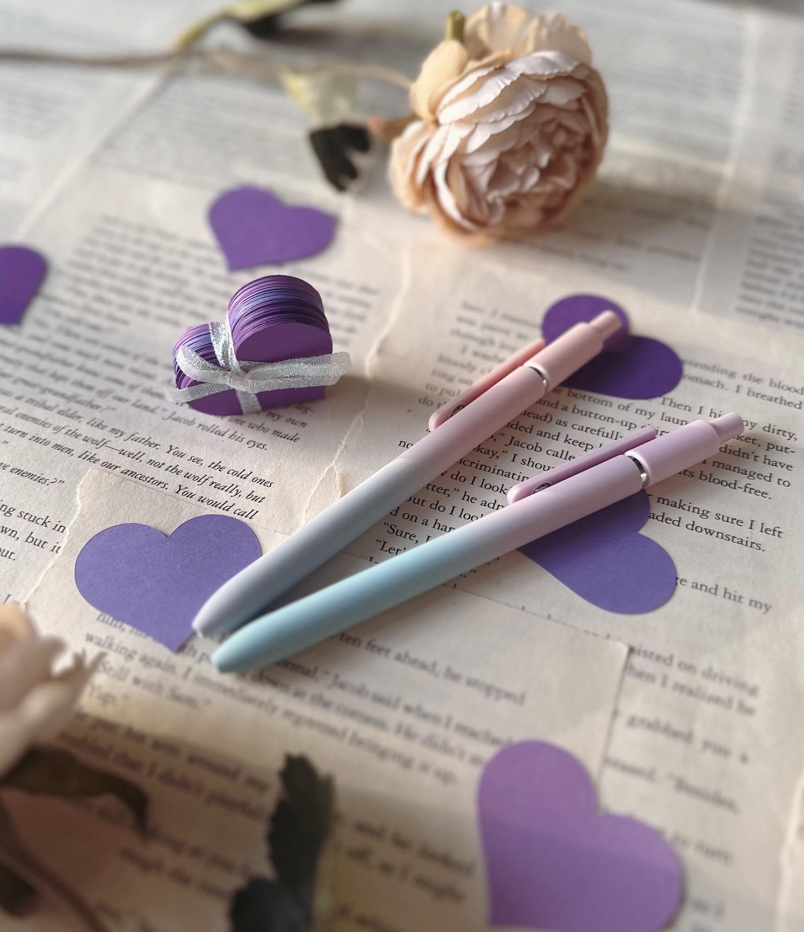 TBR Jar for Book Lovers – Warning Label Edition Heart Papers & Pen ...
