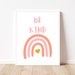 Be Kind Pink Rainbow PRINTABLE ONLY - Etsy