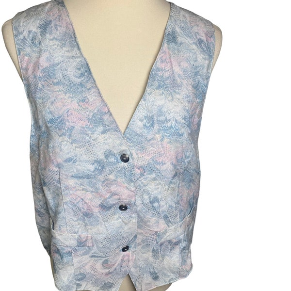 80s Vest - Etsy