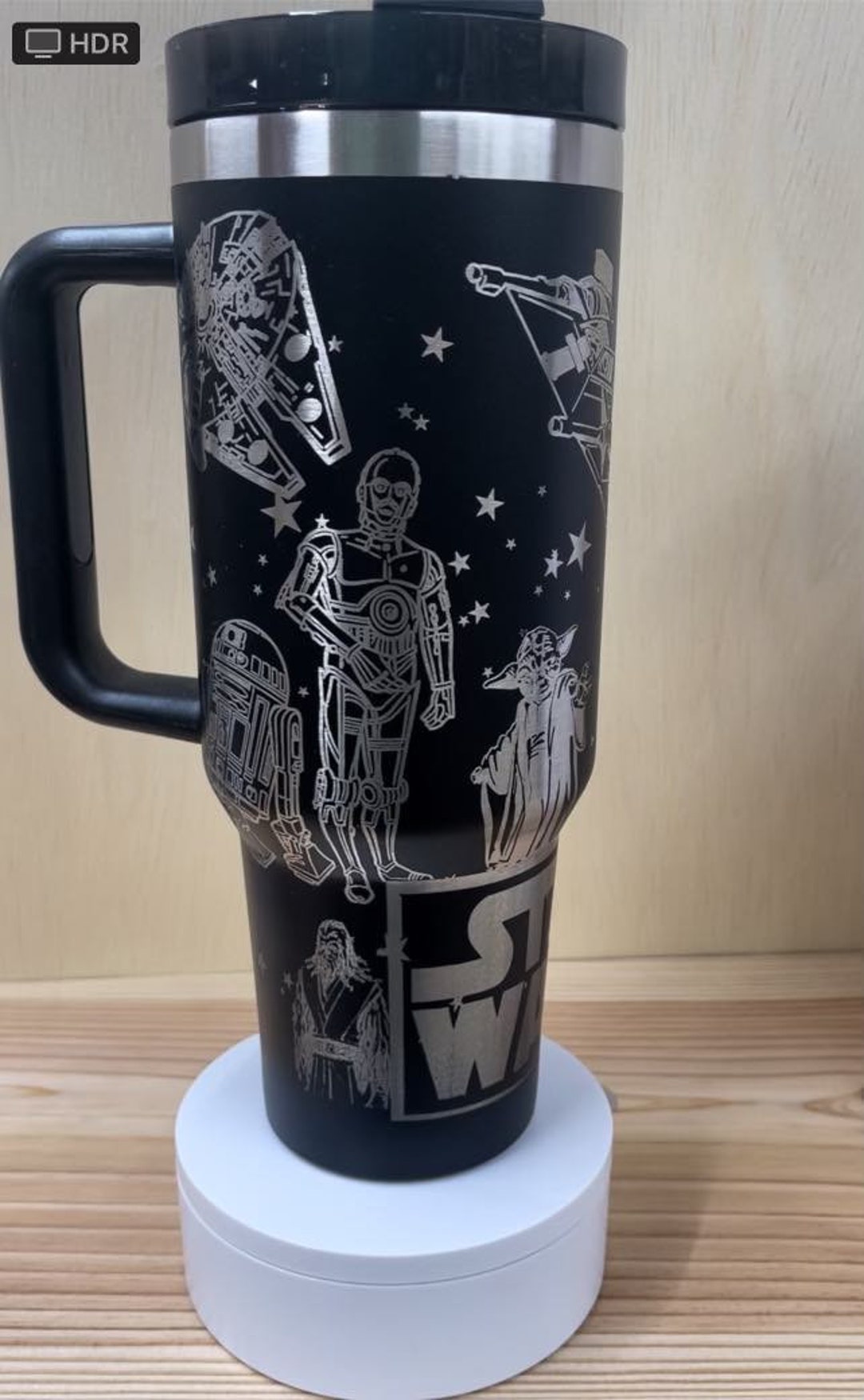 Galaxy War Tumbler, Star Jedi, Millenium Falcon Cup, Light Saber ...