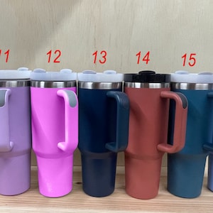 BTS K-pop Personalized 40 Oz Stainless Steel Tumbler With Handle, Lid ...