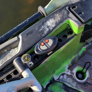 Power Pole Remote Mount for Old Town Kayaks With Sliding Seat Rails ...