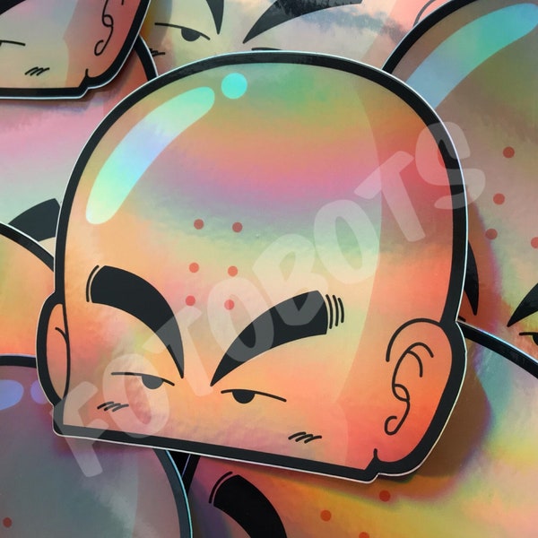 Anime Peeker Sticker Holographic - Etsy
