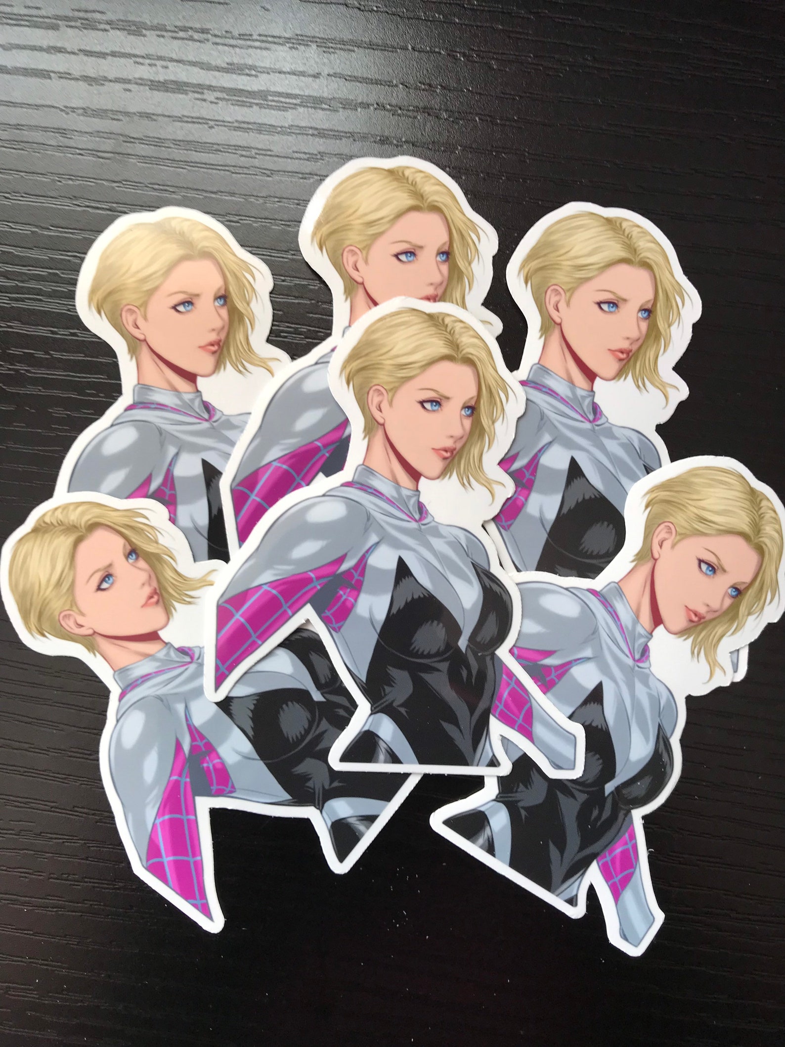 Spider Gwen Sticker Etsy