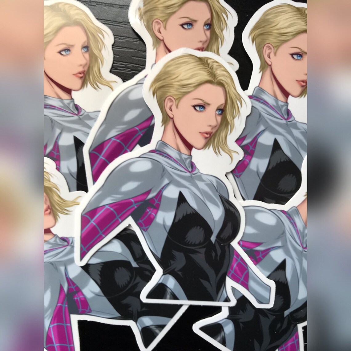 Spider Gwen Sticker Etsy
