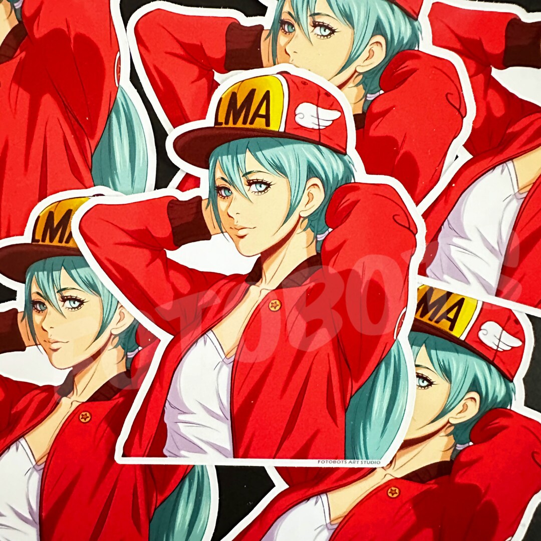 Anime DB Original Buruma Homage Laptop Peeker Sticker - Etsy