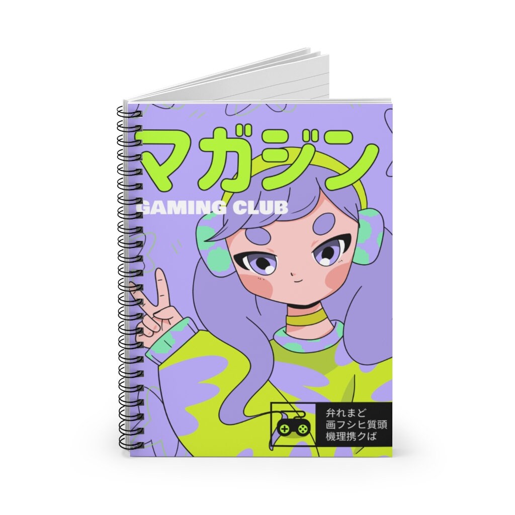Japanese Notebook, Kawaii Journal, Kawaii Notebook, Lined Notebook ...