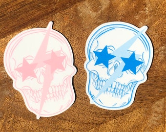 Blue Preppy Sticker - Etsy