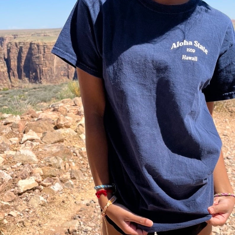 Hawaii T Shirt VSCO T Shirt VSCO Graphic Tee Coconut - Etsy