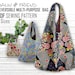 Reversible Tote Bag,rversible Tote Bag,pdf Sewing Pattern,boho Bag,bag ...