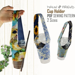 Cozy Cup Holder and Go Cup Holder, Sewing Pattern , PDF Pattern Bundle ...