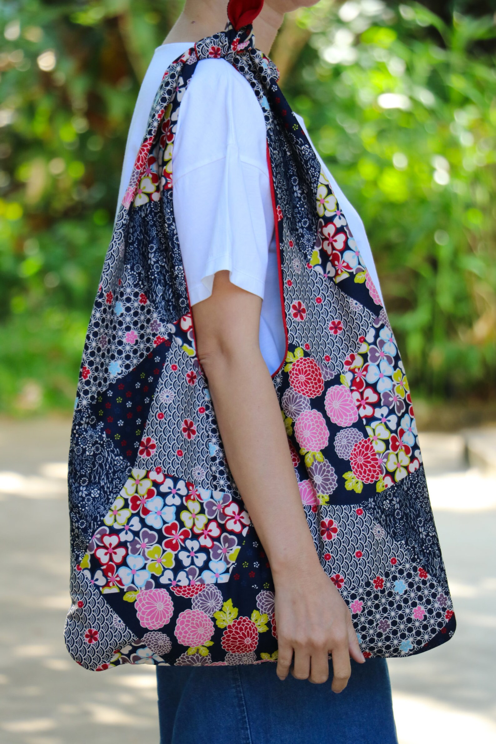 Printable Tote Bag Sewing Pattern Tutorial - Instant Download ...