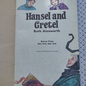 Hansel and Gretel A Short Fable Story - Etsy
