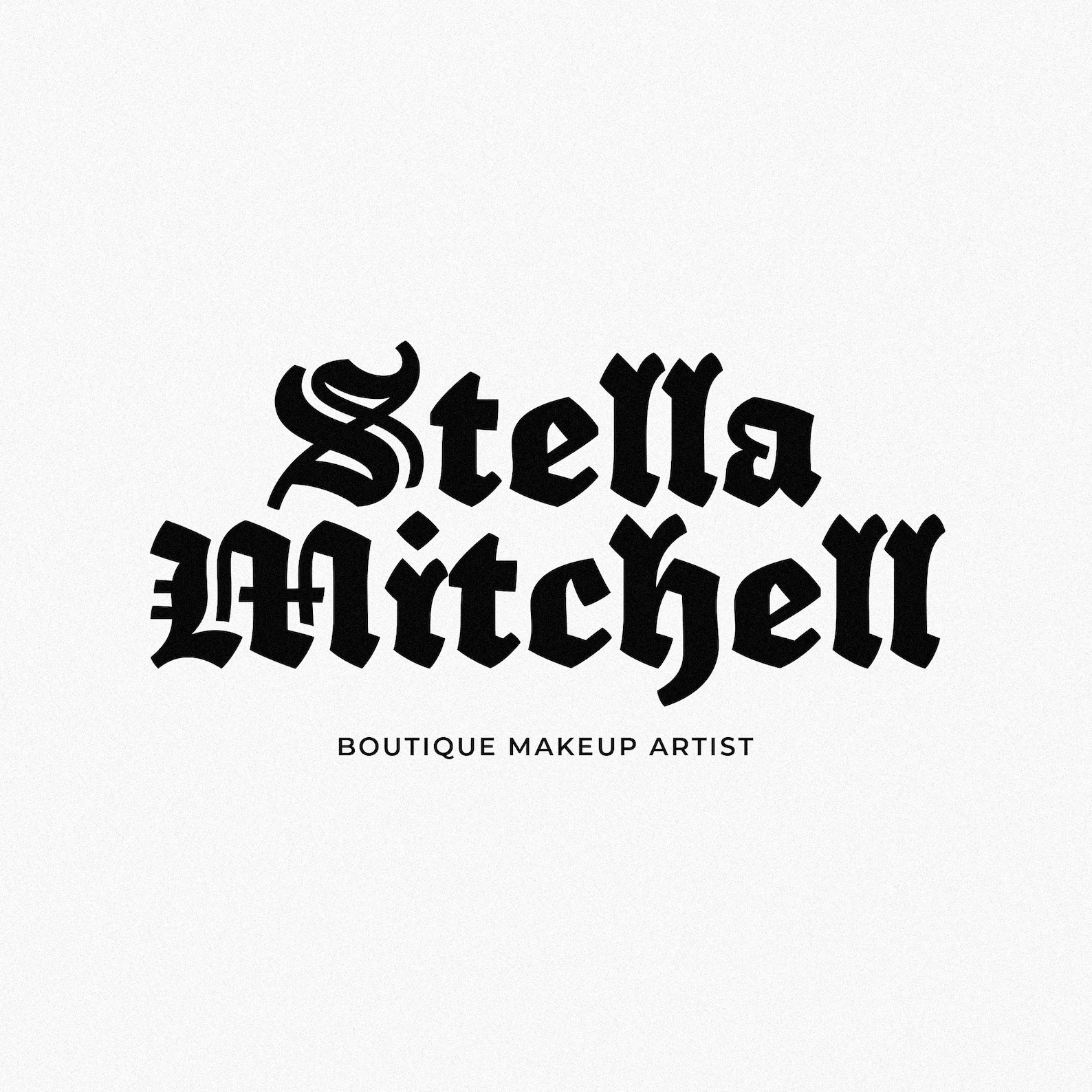 Premade Logo | Gothic Logo Design | Modern Old English | Brand Logo ...