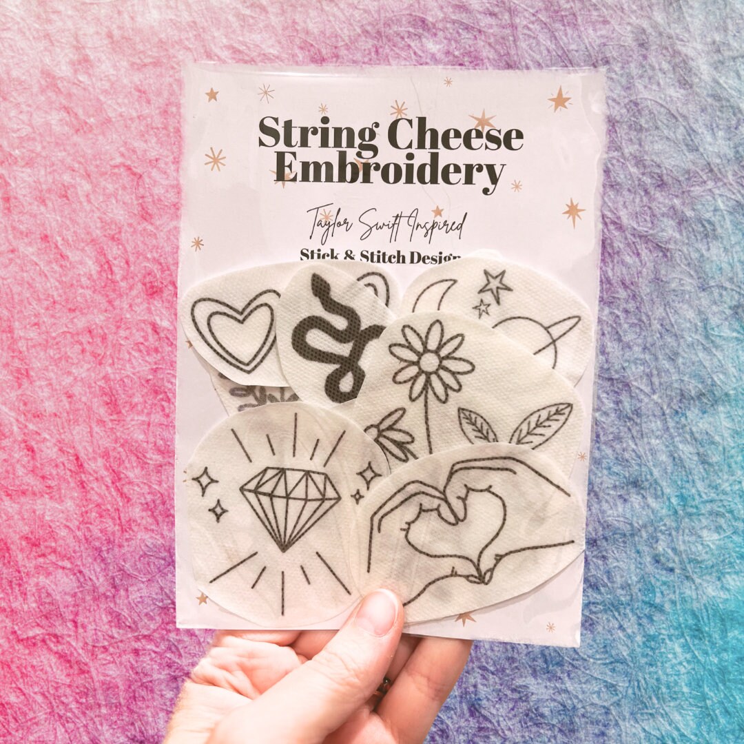 Stick and Stitch Embroidery Patches Inspired by Taylor Swifts Music ...