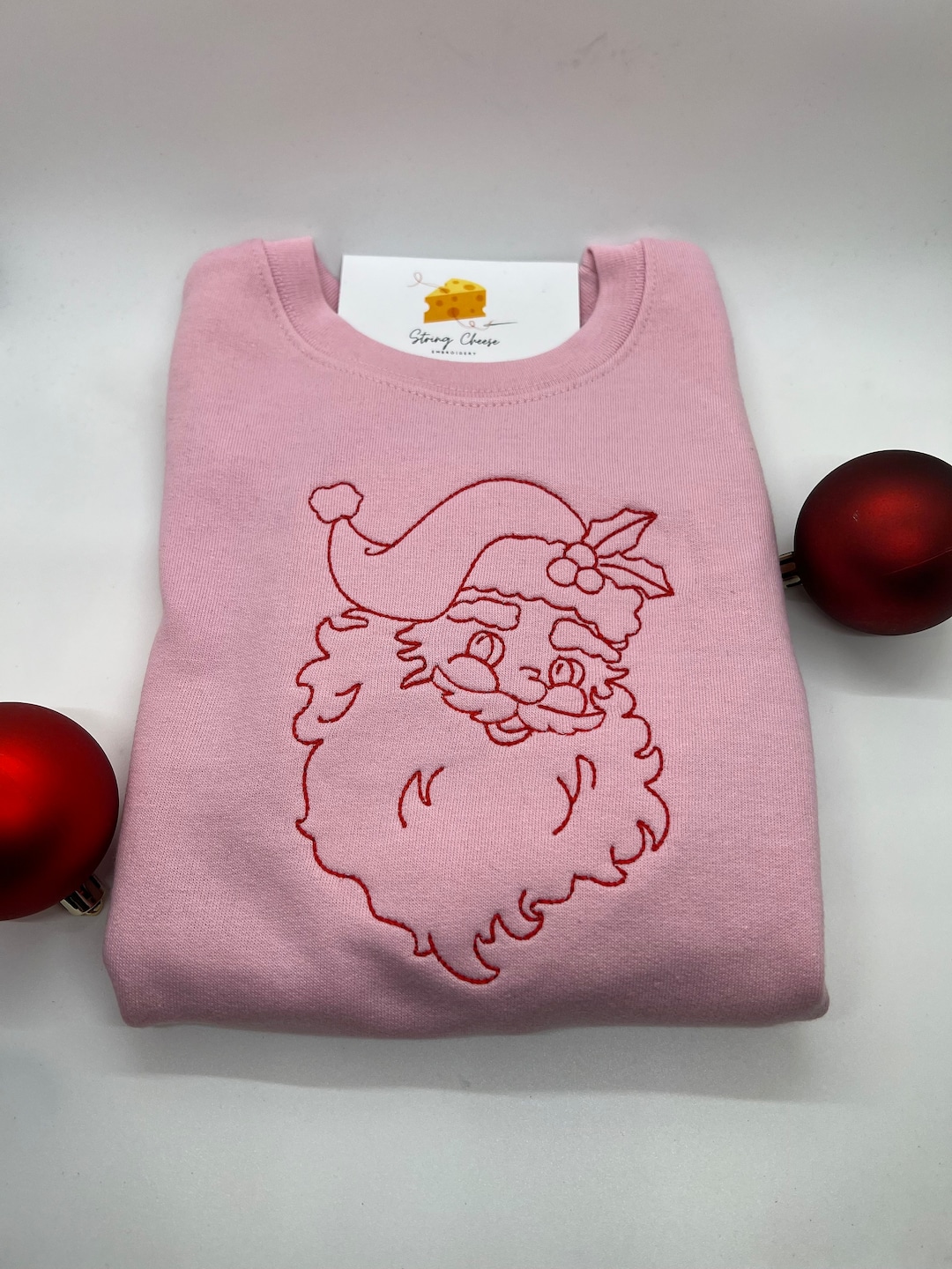 Santa Onesie Santa Bodysuit for Baby String Cheese Shop - Etsy