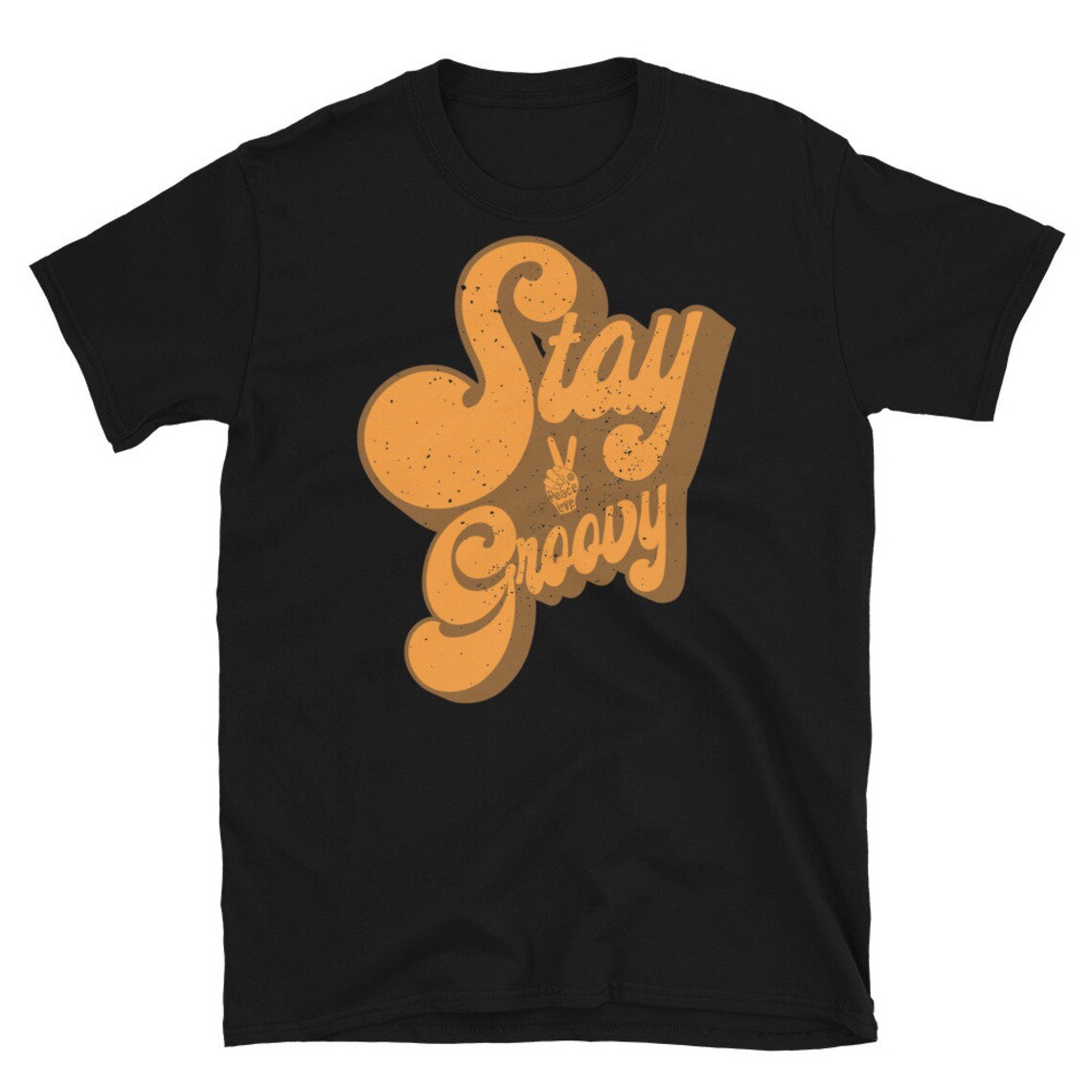 Stay Groovy Baby 70s Inspired Graphic Tee Retro Disco Tshirt - Etsy