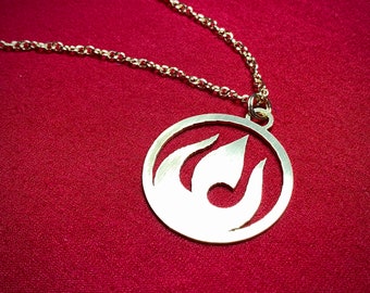 Fire Nation Necklace - Etsy